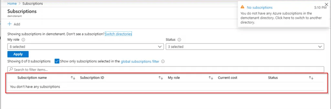 How to migrate Azure Subscription from one Tenant To another Tenant